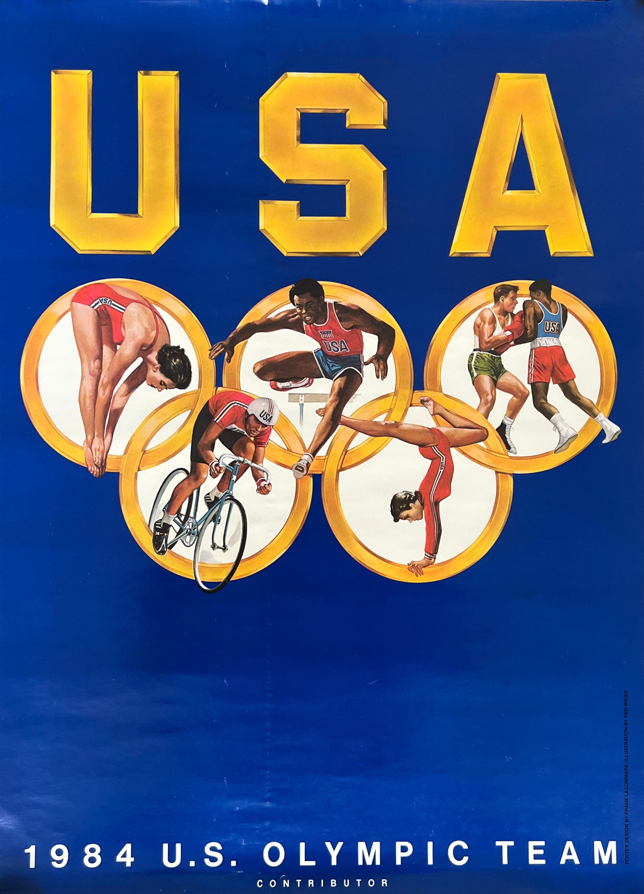 Ren Wicks - Los Angeles Summer Olympics, 1984 – CoterieCargo